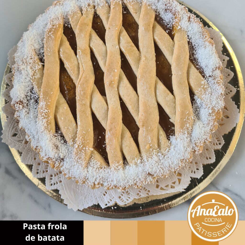 Tarta Pasta Frola Batata Chica – ANA EALO COCINA