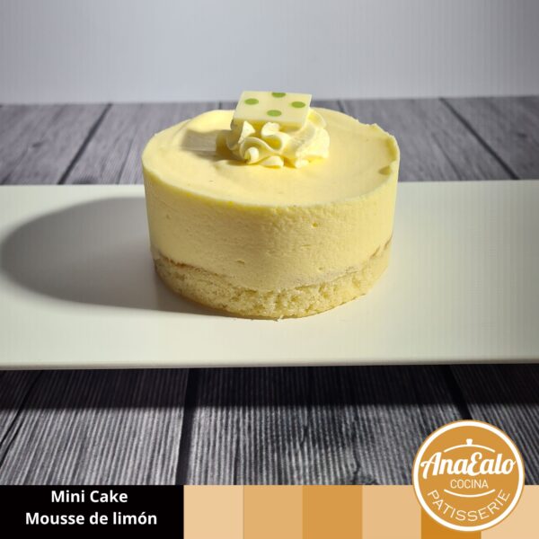 Mini Cake Mousse de limón – ANA EALO COCINA